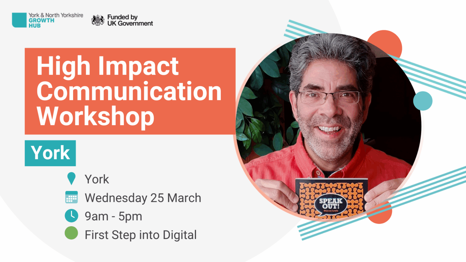 🟢 High Impact Communication Workshop: York - Y&NY Growth Hub